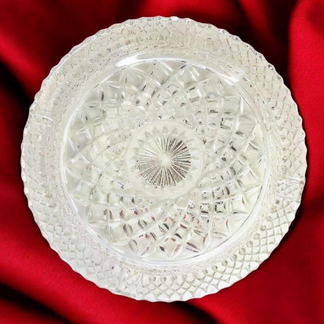 Vintage Large Lead Crystal Wexford Ashtray Vintage Clear Glass Cigar ...