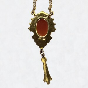Vintage Cameo Necklace Signed Art Arthur Pepper Necklace Vintage Cameo ...