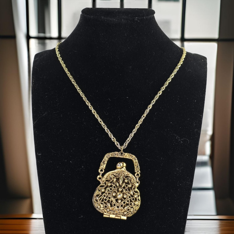 Purse Necklace - Etsy