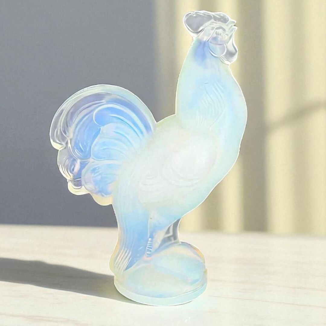 Vintage Sabino Glass Rooster Figurine Sabino Animal Figure Sabino ...