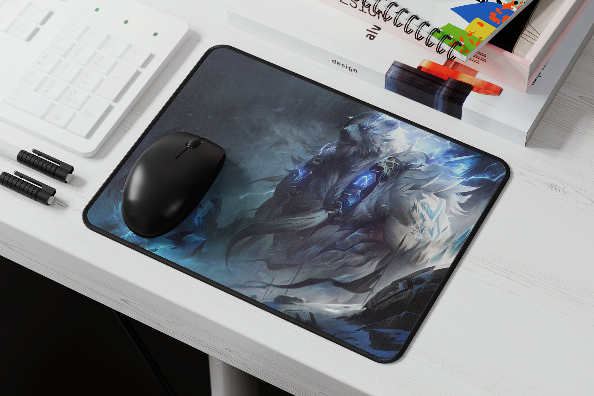 League of Legends Volibear, Different Sizes Printing Mouse Pad, Gamer ...