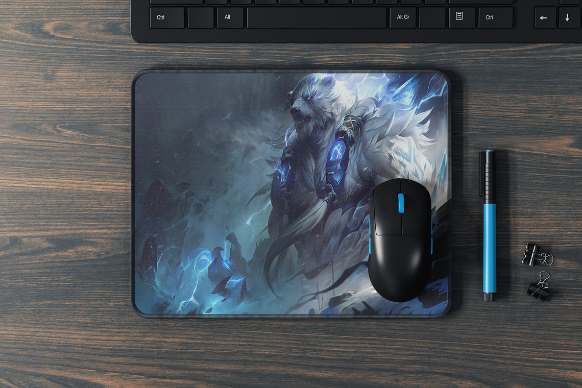 League of Legends Volibear, Different Sizes Printing Mouse Pad, Gamer ...