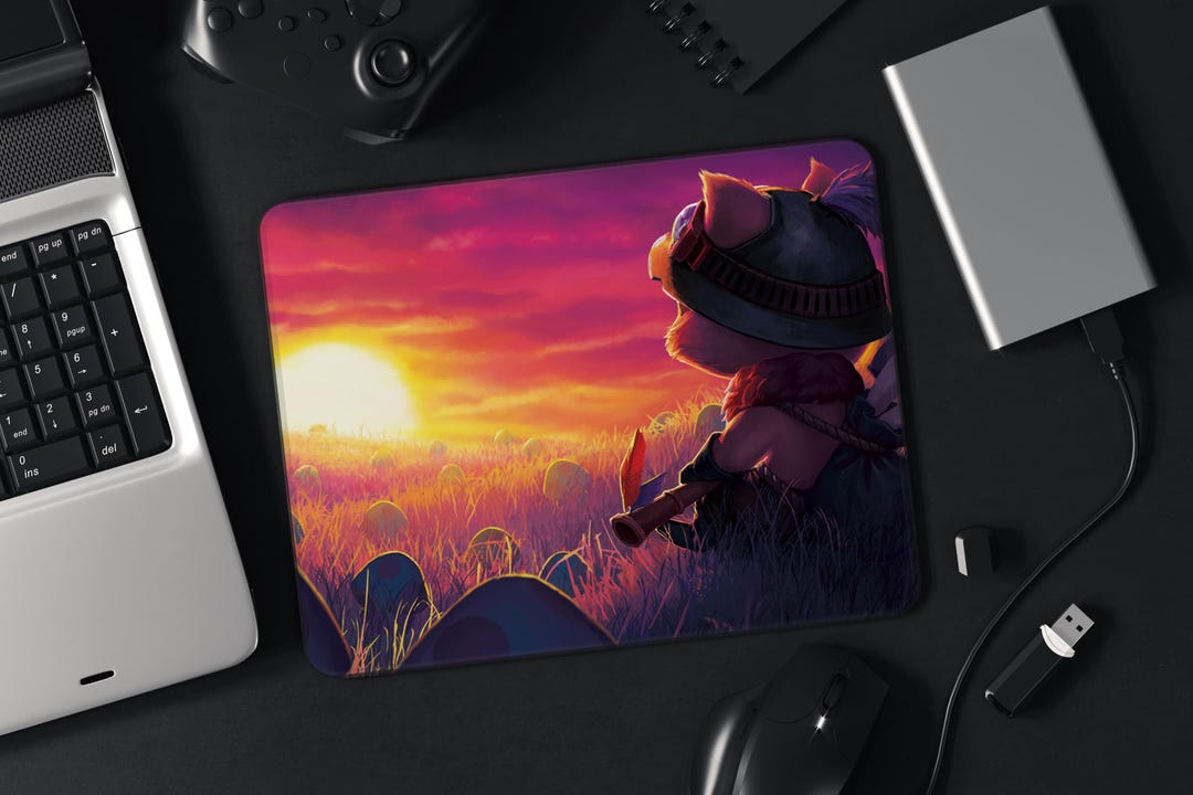 League of Legends Champioan Teemo Bandle City Mousepad, LOL Mushrooom ...