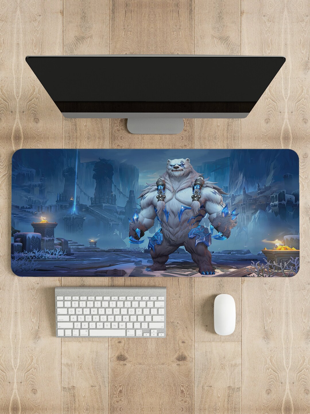League of Legends Volibear Mouse Pad, Special Design Lol Computer Desk ...