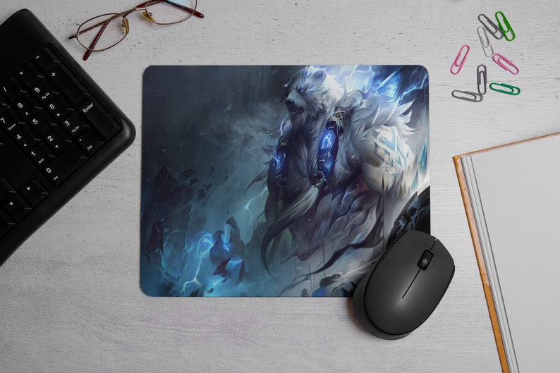League of Legends Volibear, Different Sizes Printing Mouse Pad, Gamer ...