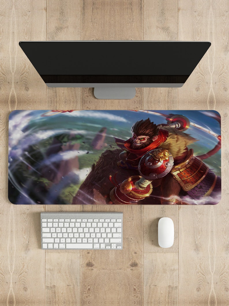 League of Legends Custom Wukong Mousepad, Different Sizes Printing ...