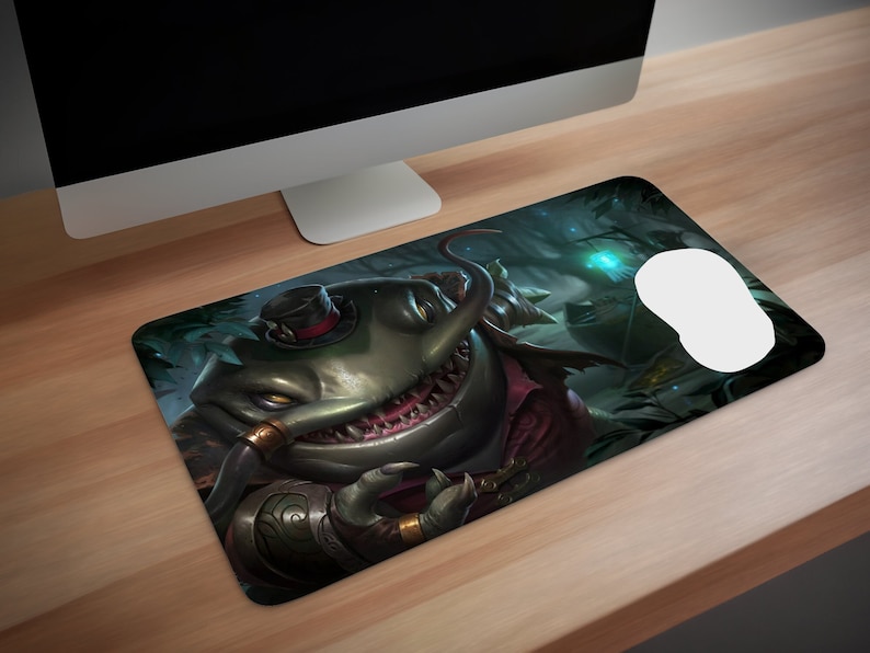 League of Legends Custom Tahm Kench, Different Sizes Mouse Pad, Gamer ...