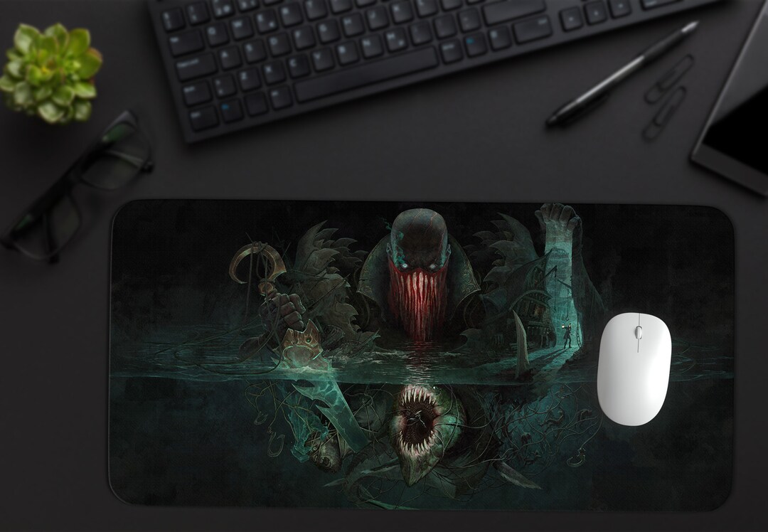 Pyke Teaser Lol Character Big Gaming Mouse Pad, Large Desk Mat for Fans ...