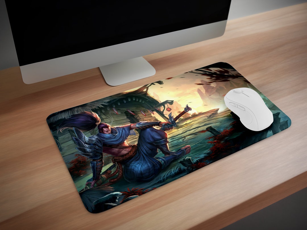 League of Legends Yasuo, Different Sizes Mouse Pad, Gamer Gifts for Her ...
