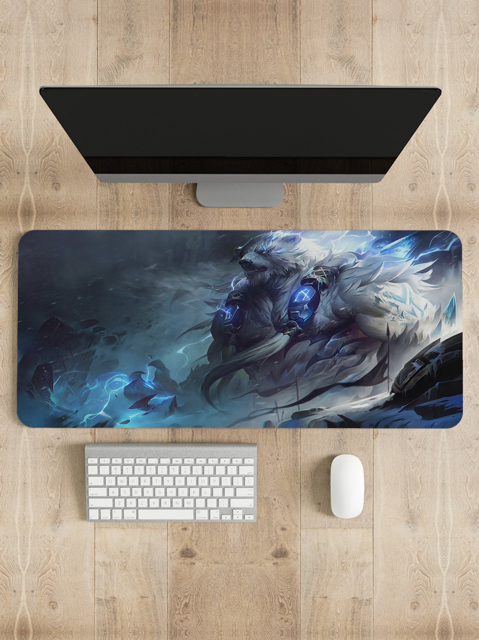 League of Legends Volibear, Different Sizes Printing Mouse Pad, Gamer ...