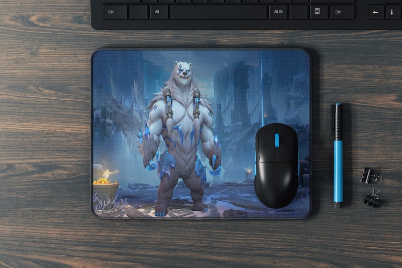 League of Legends Volibear Mouse Pad, Special Design Lol Computer Desk ...