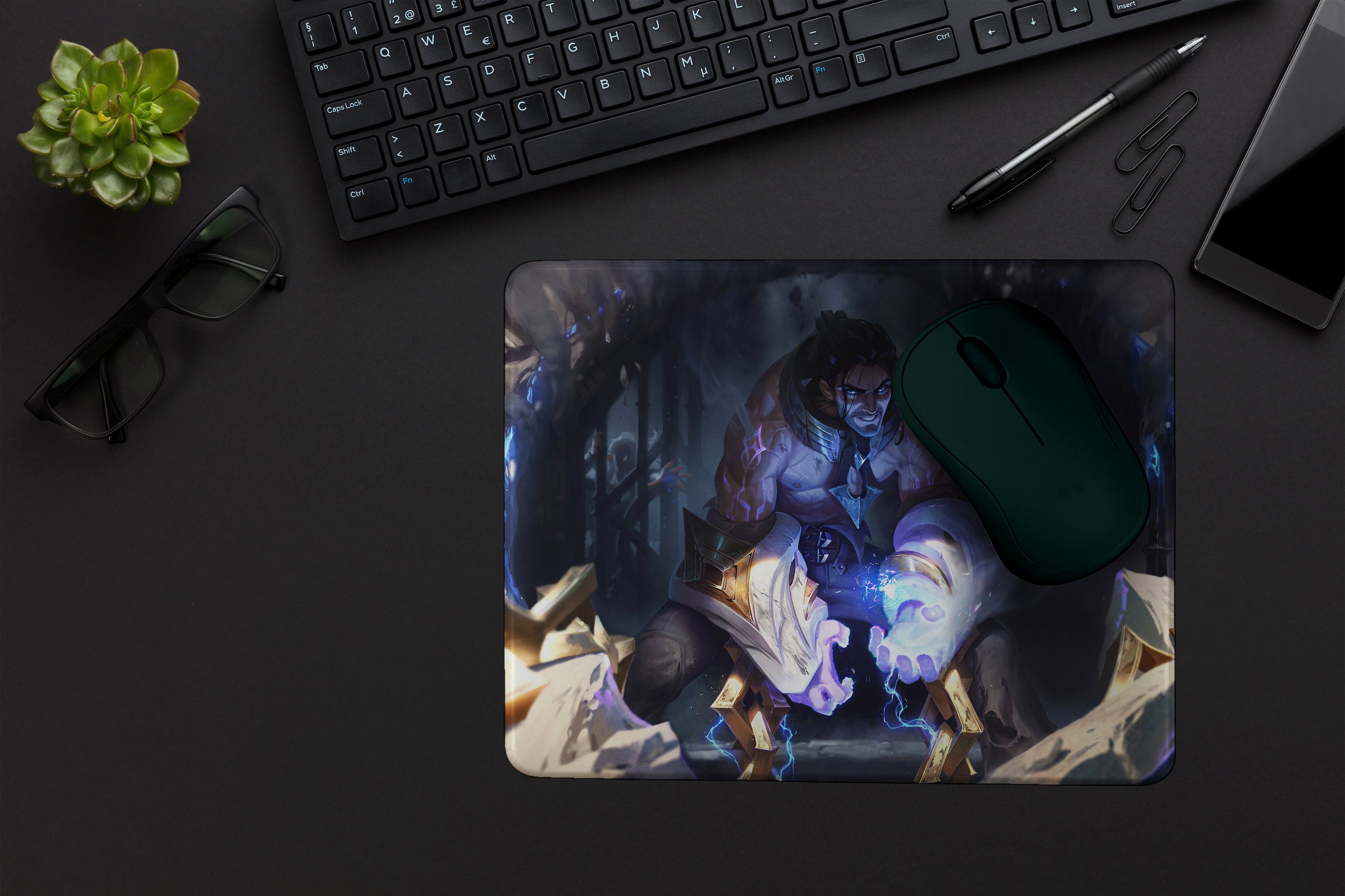 League of Legend Champion Sylas Splash LOL Mouse Pads, Video Game ...