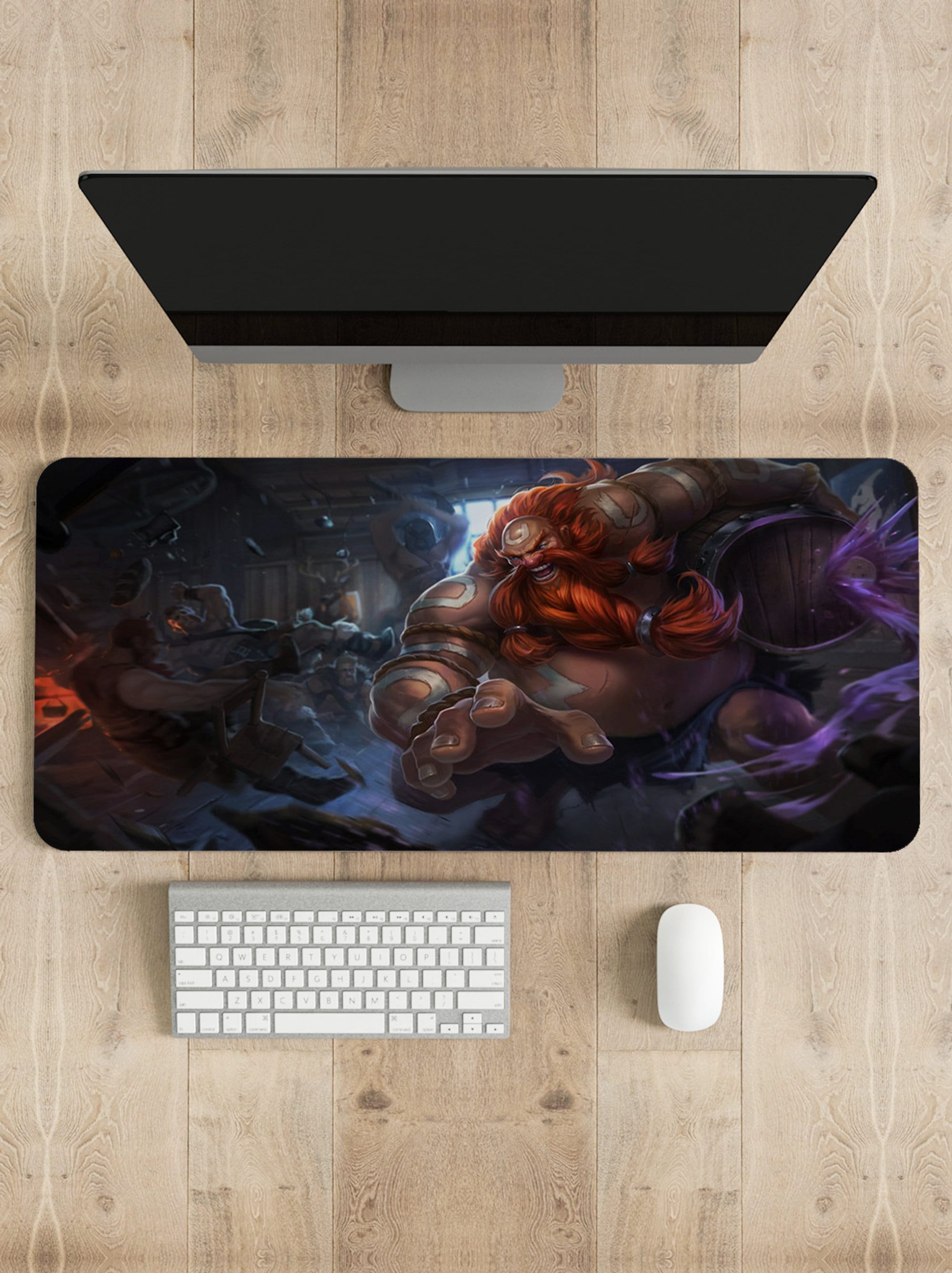 League of Legends Gragas, League of Legends Gaming Deskmat, LOL ...
