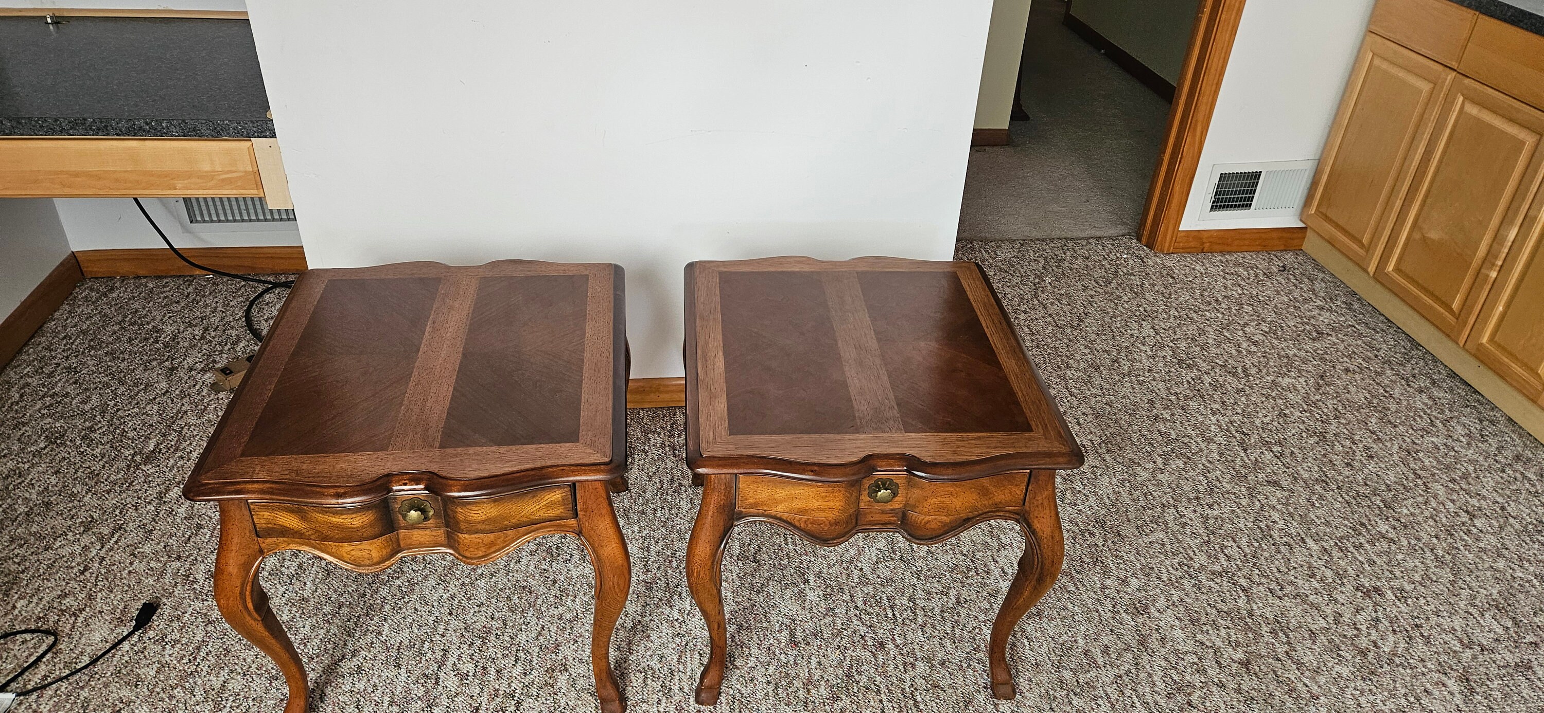 Vintage Drexel Heritage Side Tables Pair Nicely Represented - Etsy