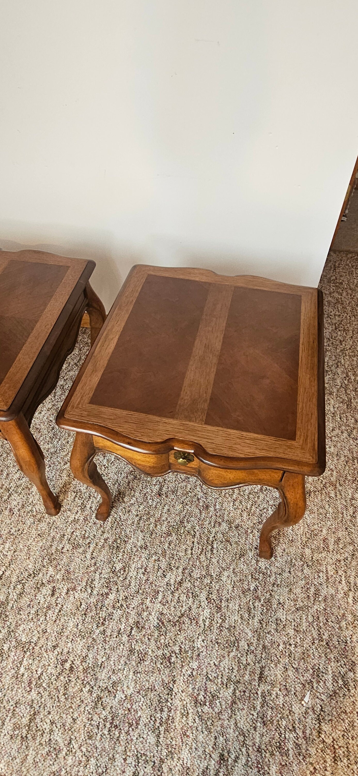 Vintage Drexel Heritage Side Tables Pair Nicely Represented - Etsy