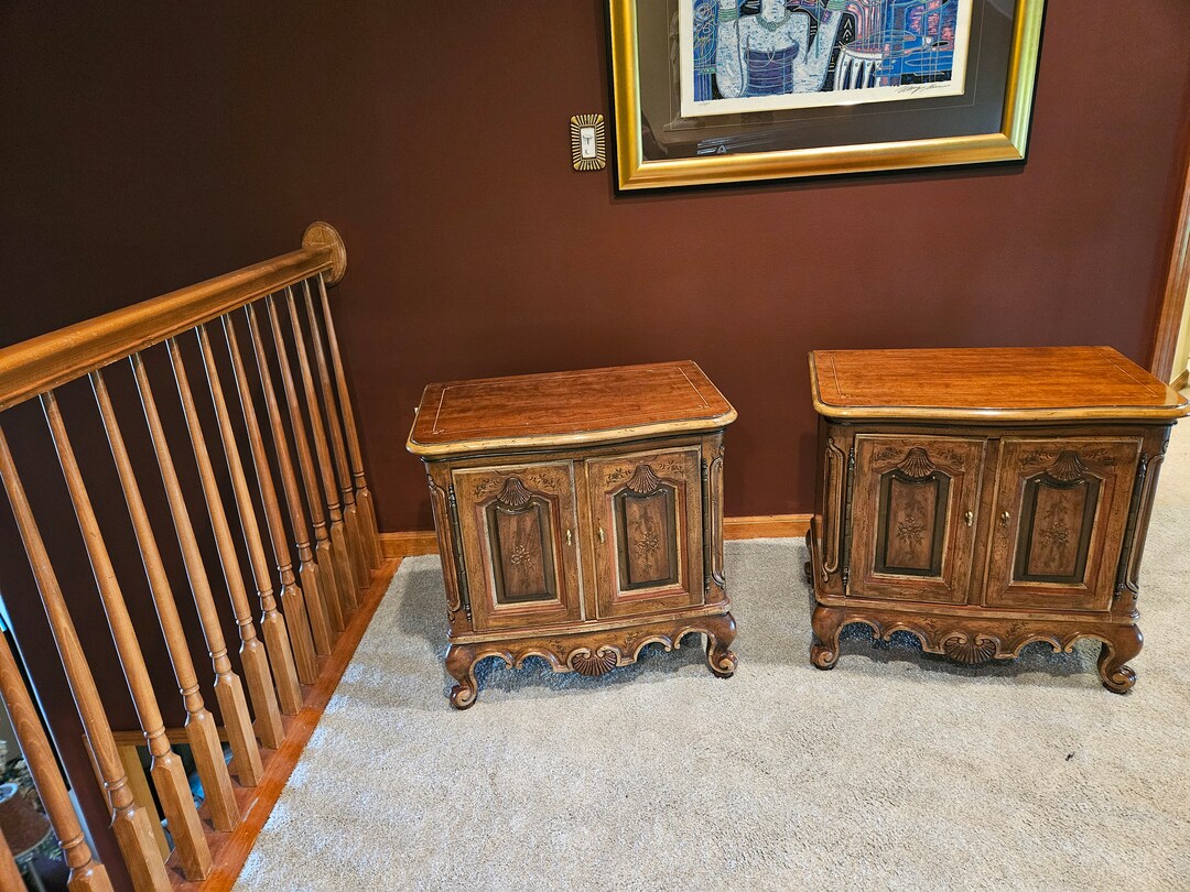 Vintage Drexel Brittany Heritage French Provincial Louis XV Style ...