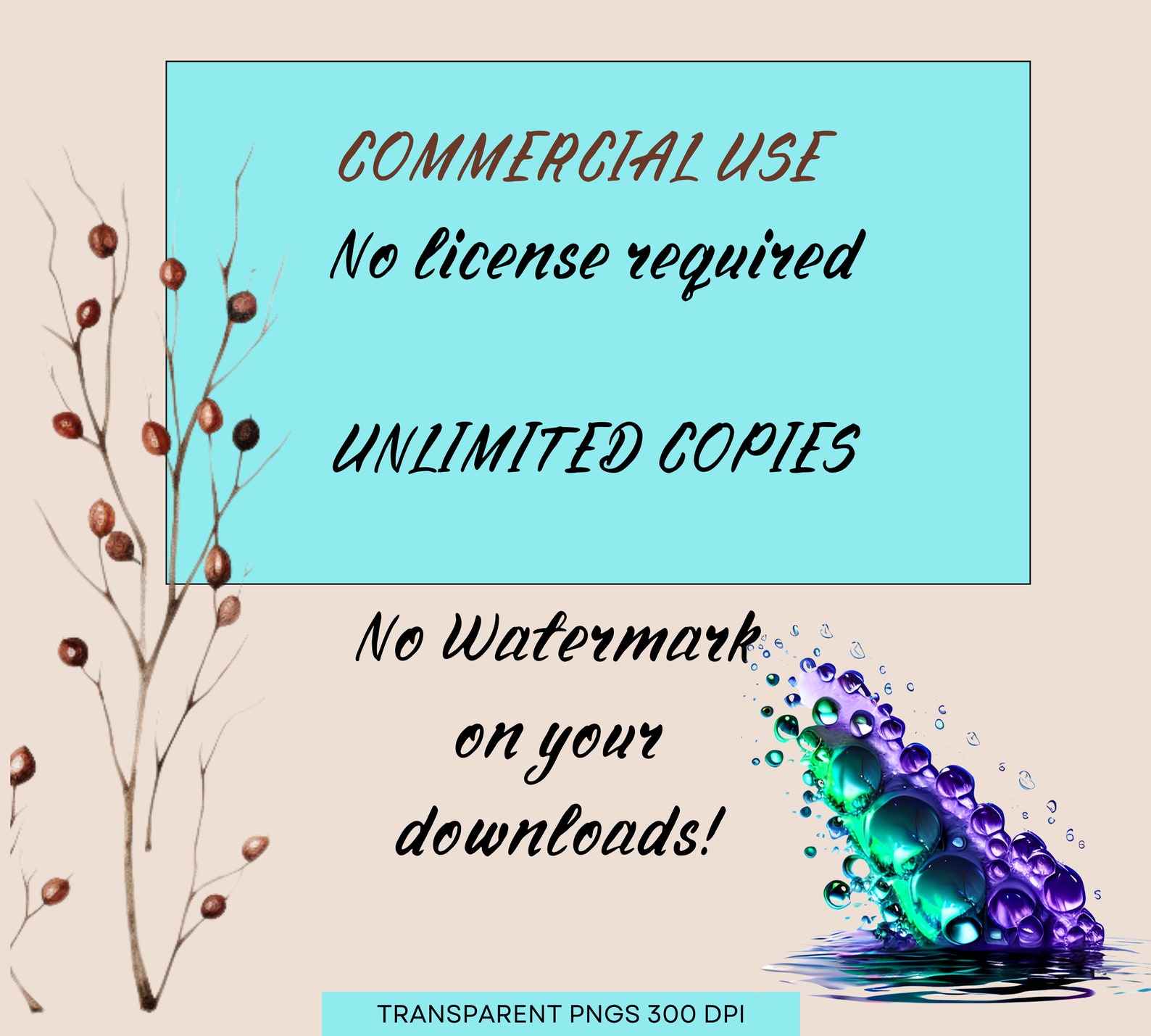 Droplets PNG | Drips PNG| Instant Digital Download | Water Droplets ...
