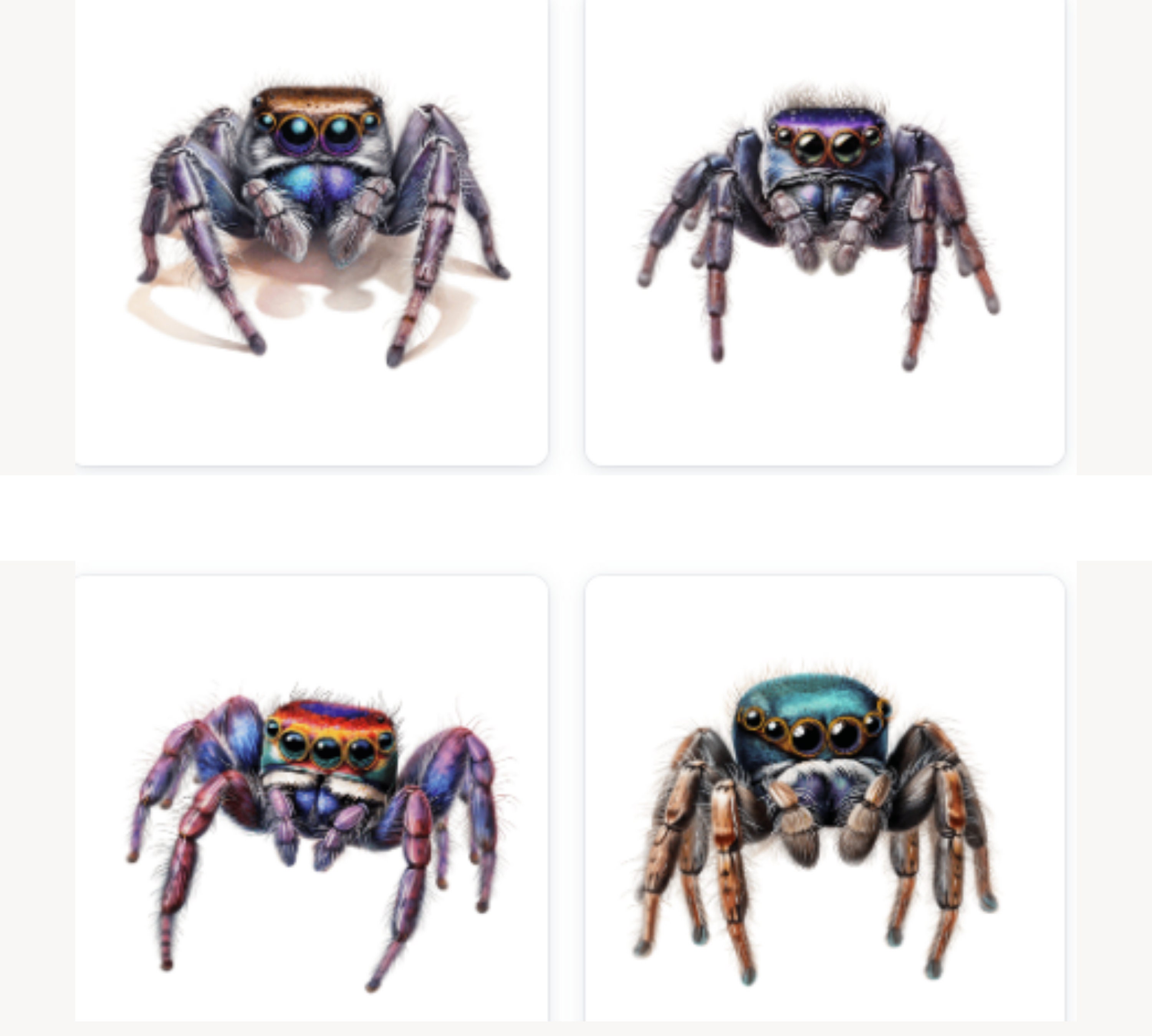 Arachnid Bugs | Spider Clip Art | Spider Watercolor Clipart Bundle ...