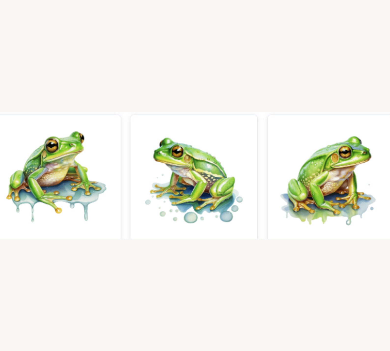 Frogs Clip Art Beautiful Frog PNG Green Frog Designs Digital Frog Art ...