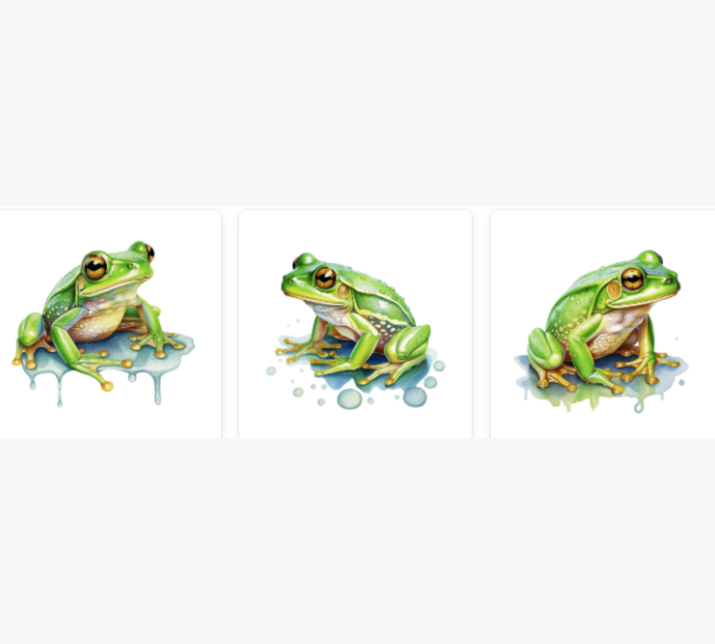 Frogs Clip Art Beautiful Frog PNG Green Frog Designs Digital Frog Art ...