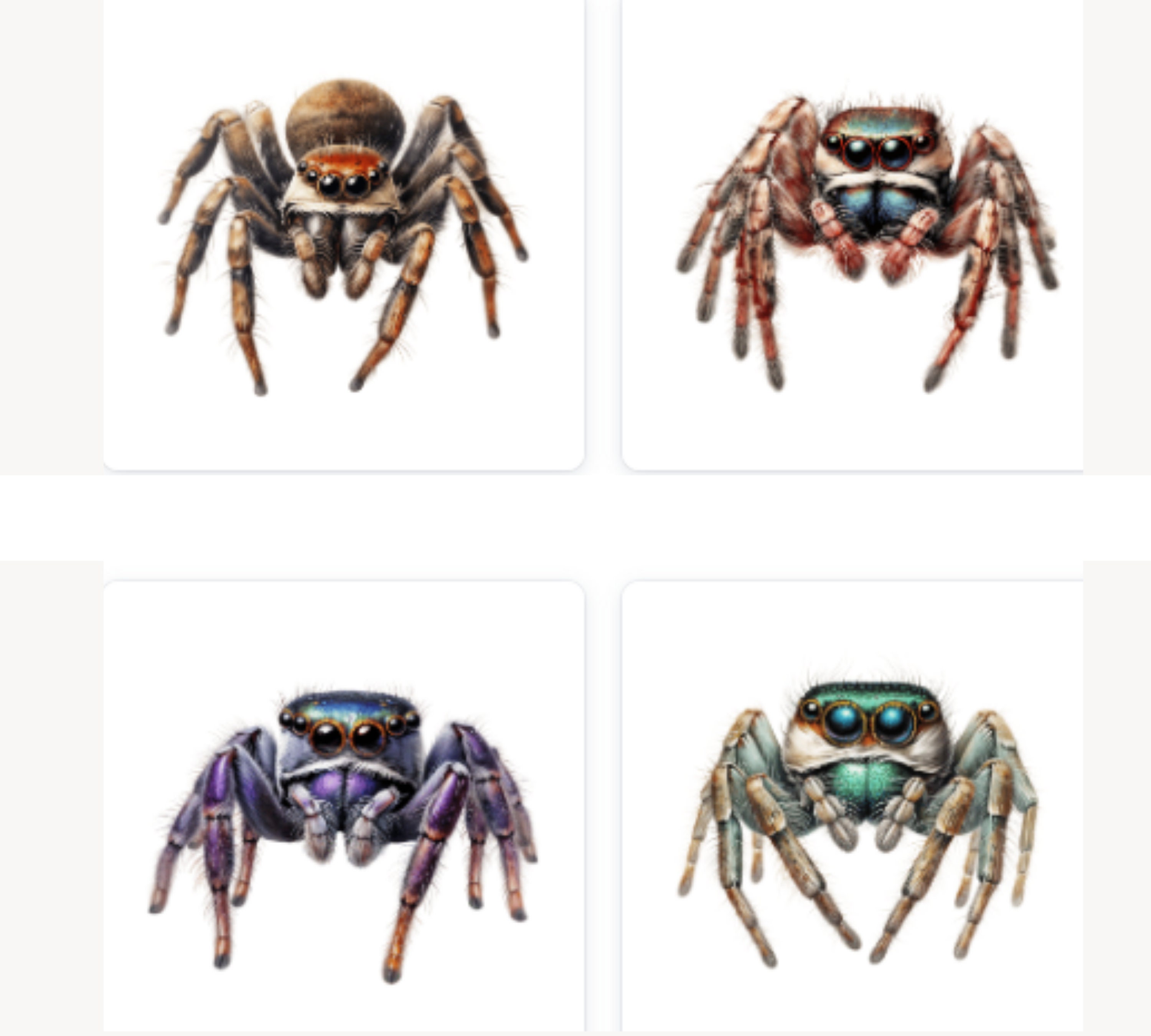 Arachnid Bugs | Spider Clip Art | Spider Watercolor Clipart Bundle ...