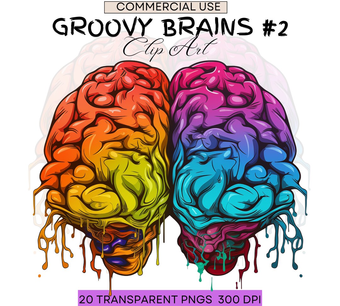 Groovy Human Brain 2 Anatomy Clipart Brain Clipart Medical Graphics ...