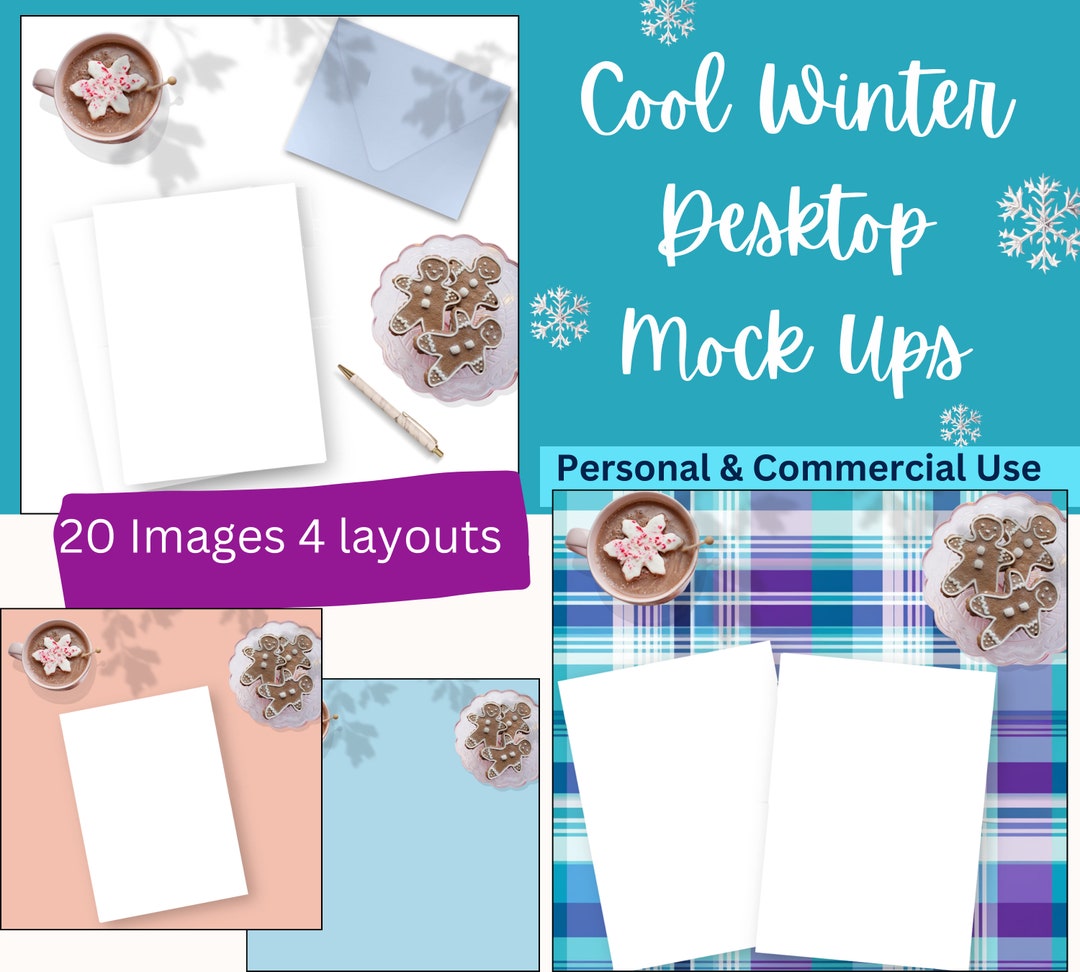 20 Seller Mock UPS~ Cool Top View Desk Mockups~commercial Use - Etsy