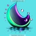 Droplets PNG | Drips PNG| Instant Digital Download | Water Droplets ...