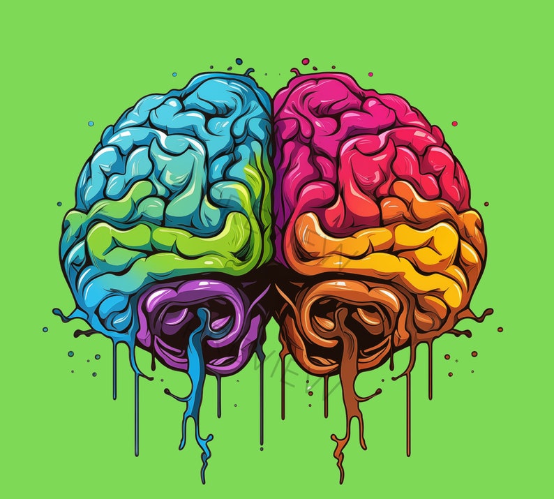 Groovy Human Brain One Anatomy Clipart Heart Clipart Medical Graphics ...