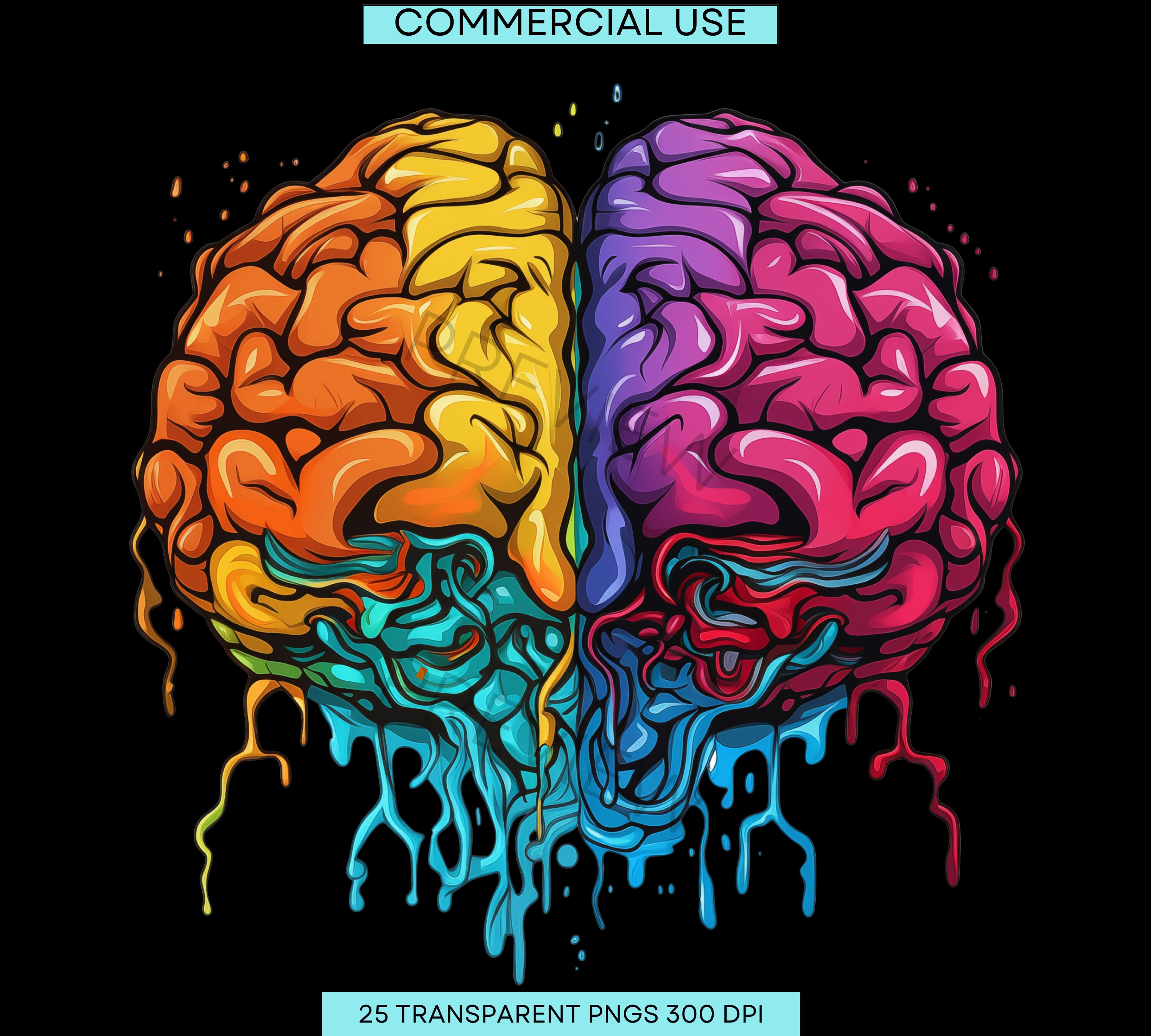 Groovy Human Brain 2 Anatomy Clipart Brain Clipart Medical Graphics ...