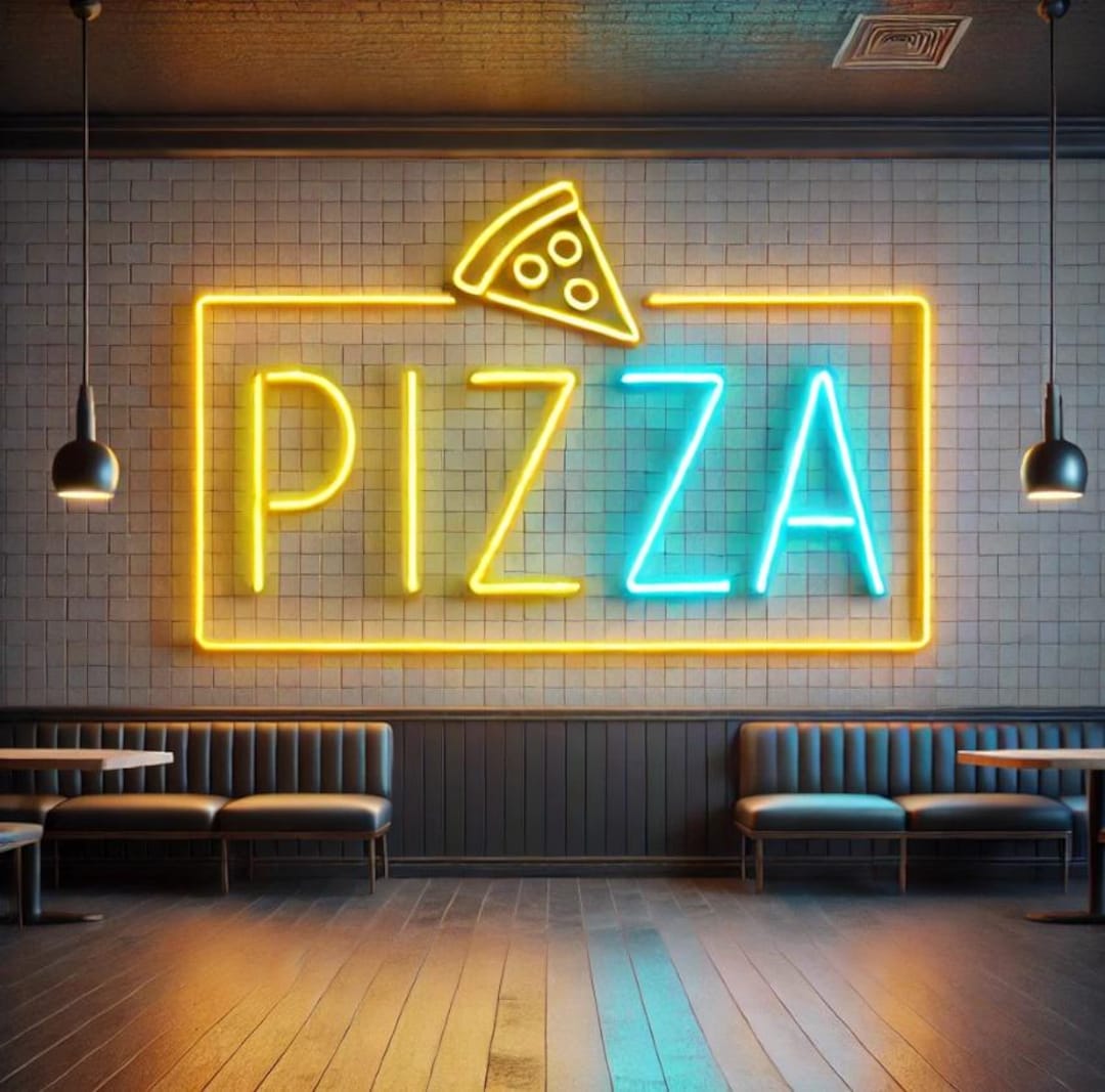 Pizza Neon Sign, Pizza Neon Sign, Neon Pizza Light, Neon Pizza Sign for ...