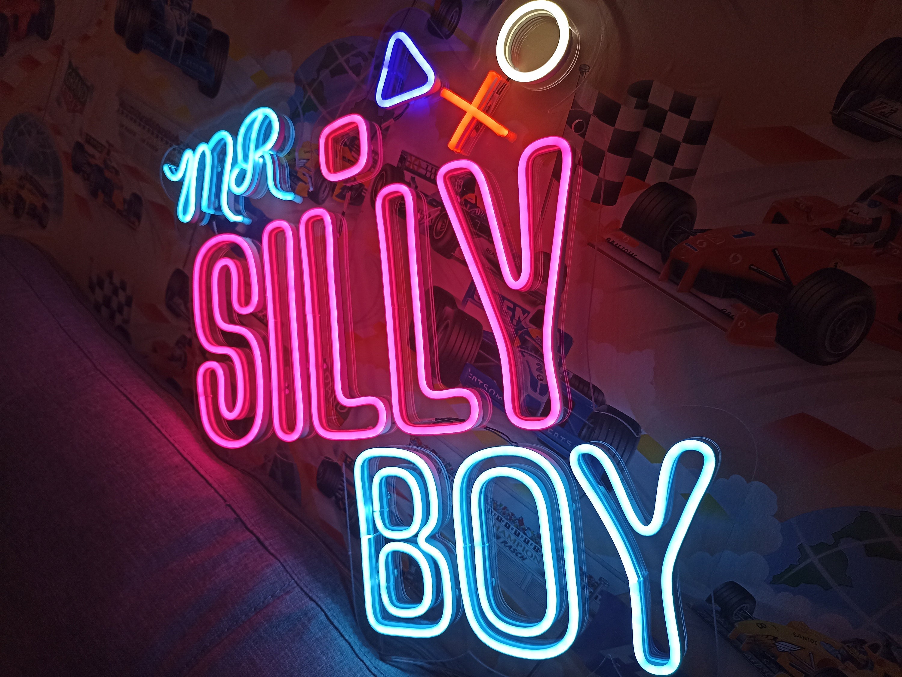 Custom Name Neon Sign, Mr Boy Neon Sign, Led Light Neon Sign, Custom ...