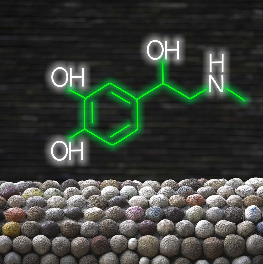 Molecule Neon Sign, Molecule Neon Light, Molecular Model Neon Light ...