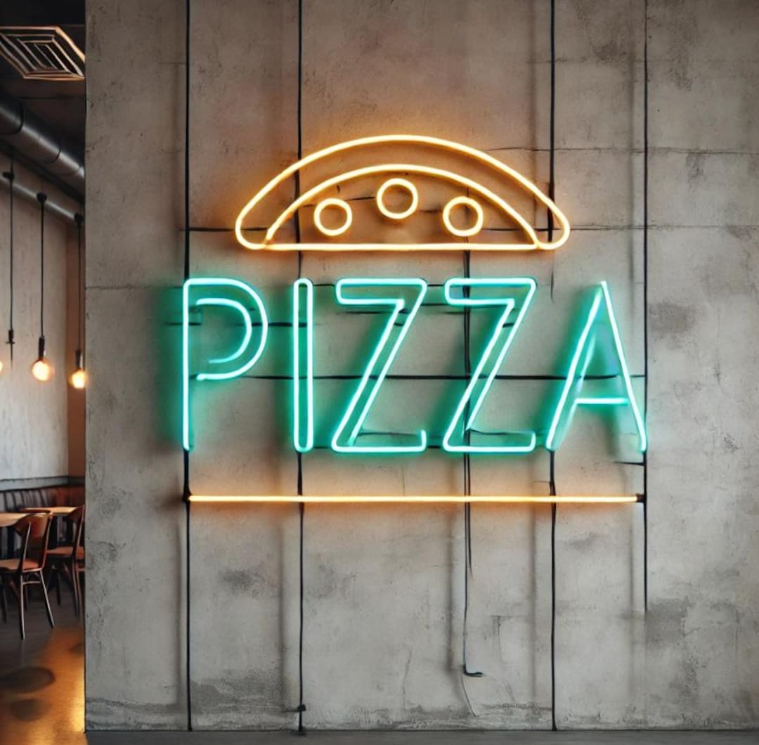 Pizza Neon Sign, Pizza Neon Sign, Neon Pizza Light, Neon Pizza Sign for ...