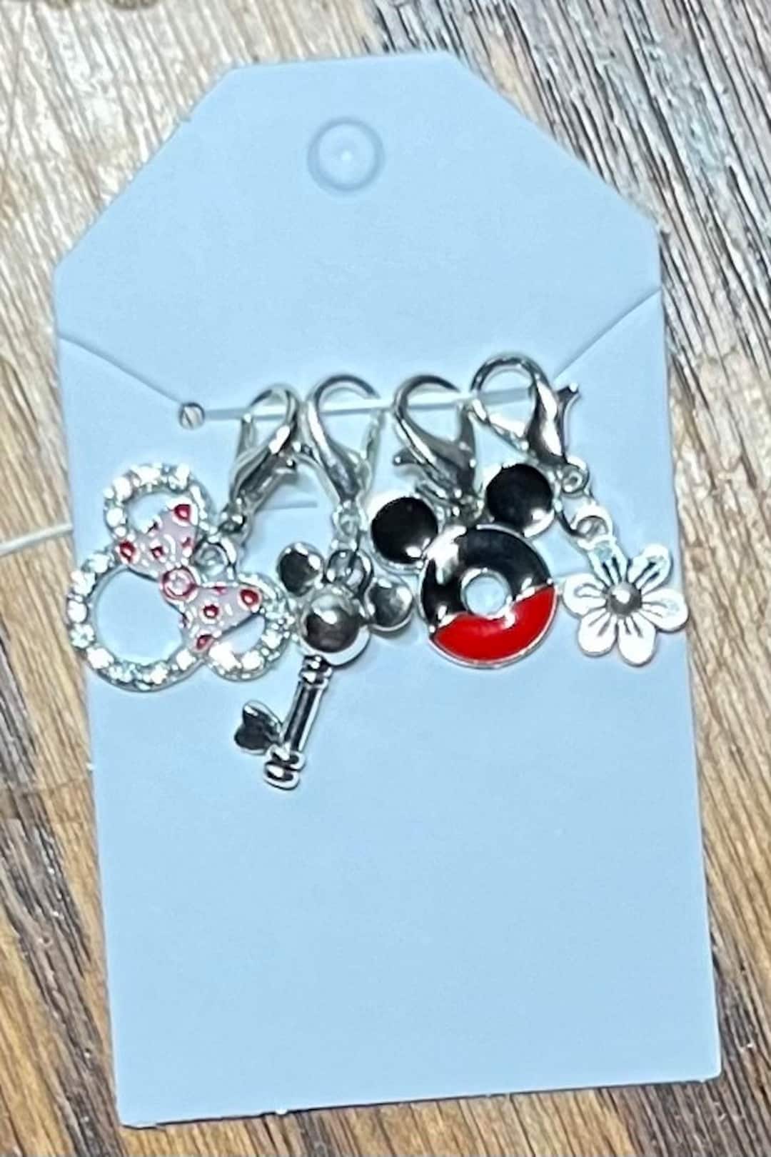 Mickey and Minnie Stitch Markers - Etsy