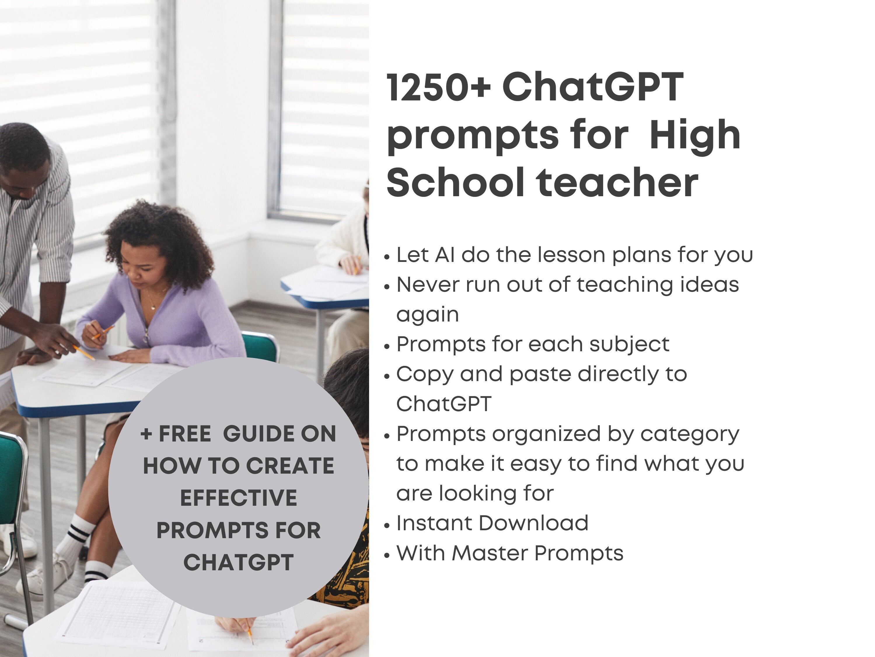 Chatgpt Prompts for Teacher Prompts High School Chat Gpt Prompt for ...