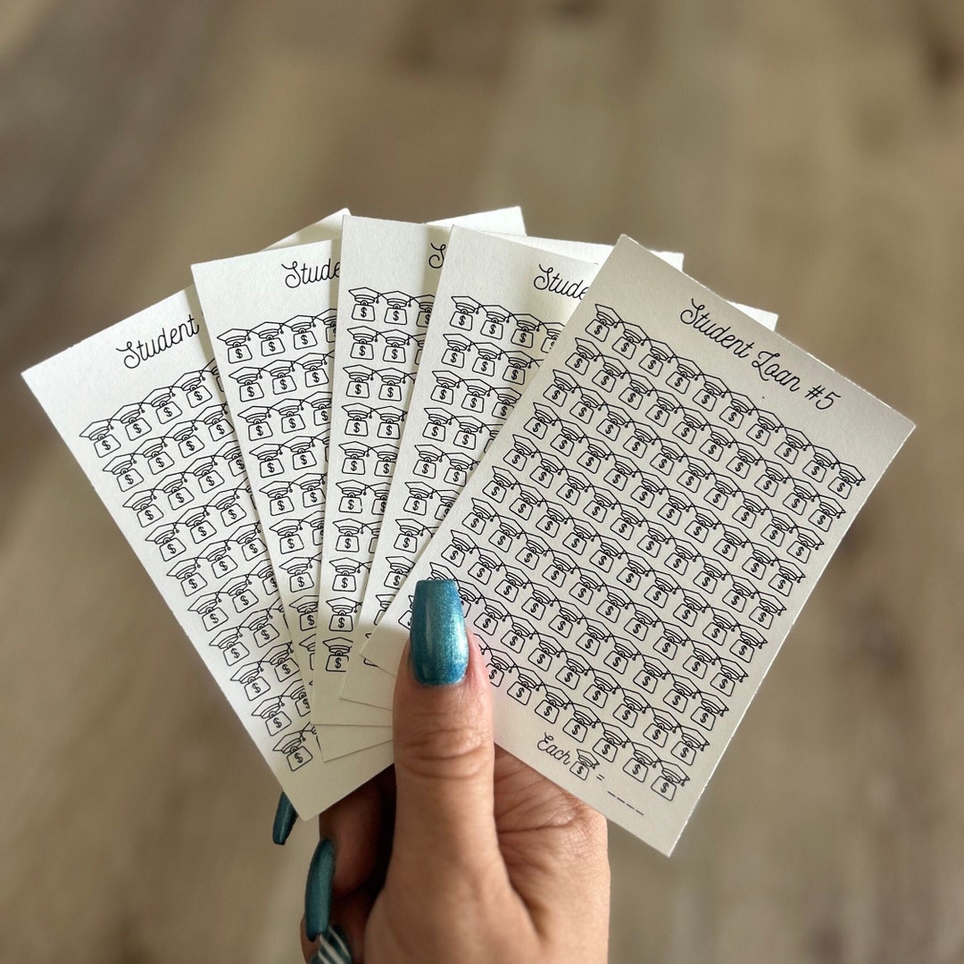 Student Loan Tracker Debt Tracker for Loan Repayment College Loan ...