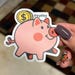 Piggy Payday Sticker for Planners Cute Piggy Payday Savings Sticker ...