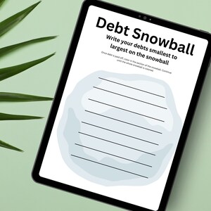 Debt Snowball Savings Challenge Debt Snowball Savings Challenge Tracker ...