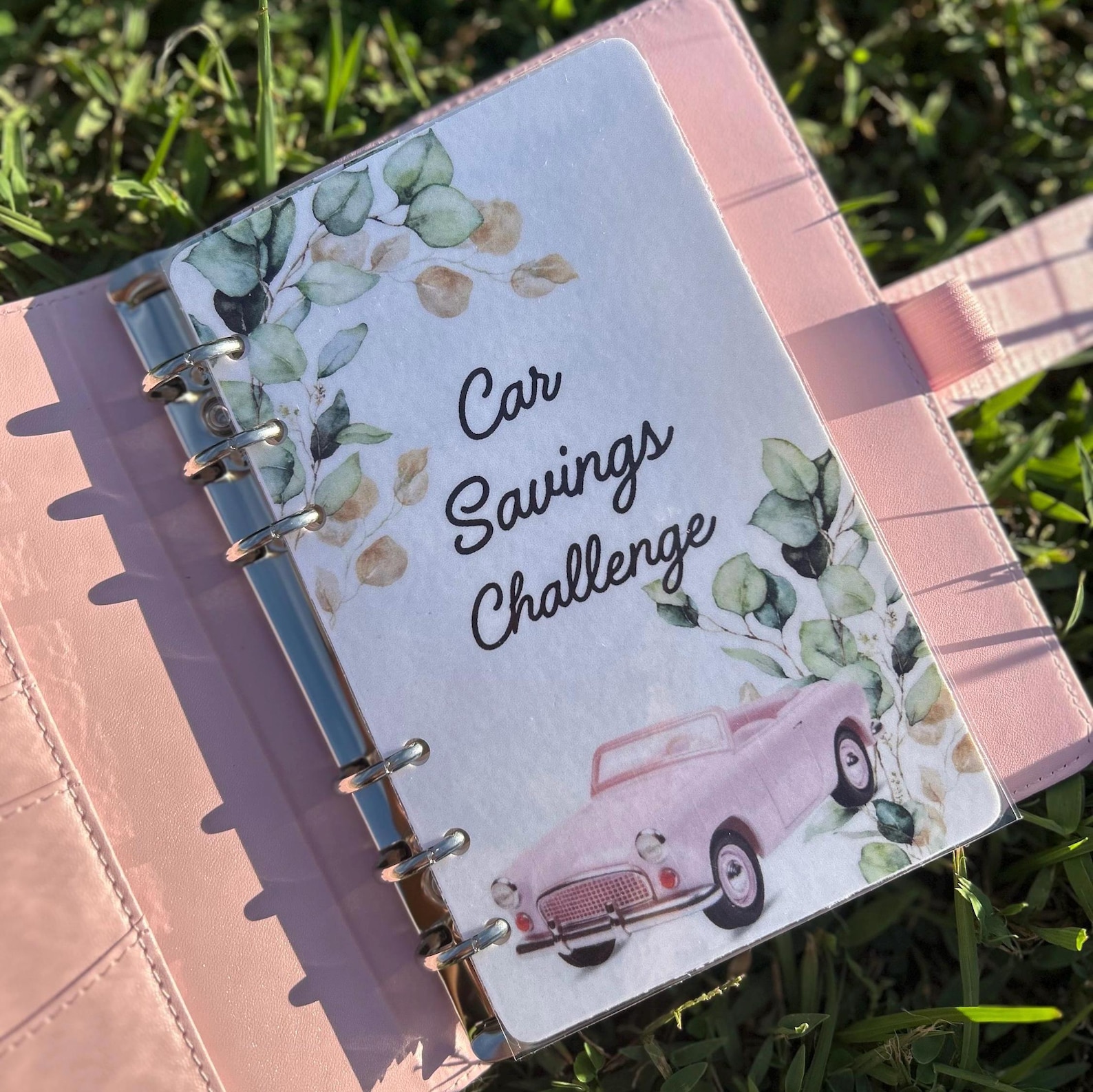 20K Car Savings Challenge Set: A6 Budget Binder, Cash Envelopes ...