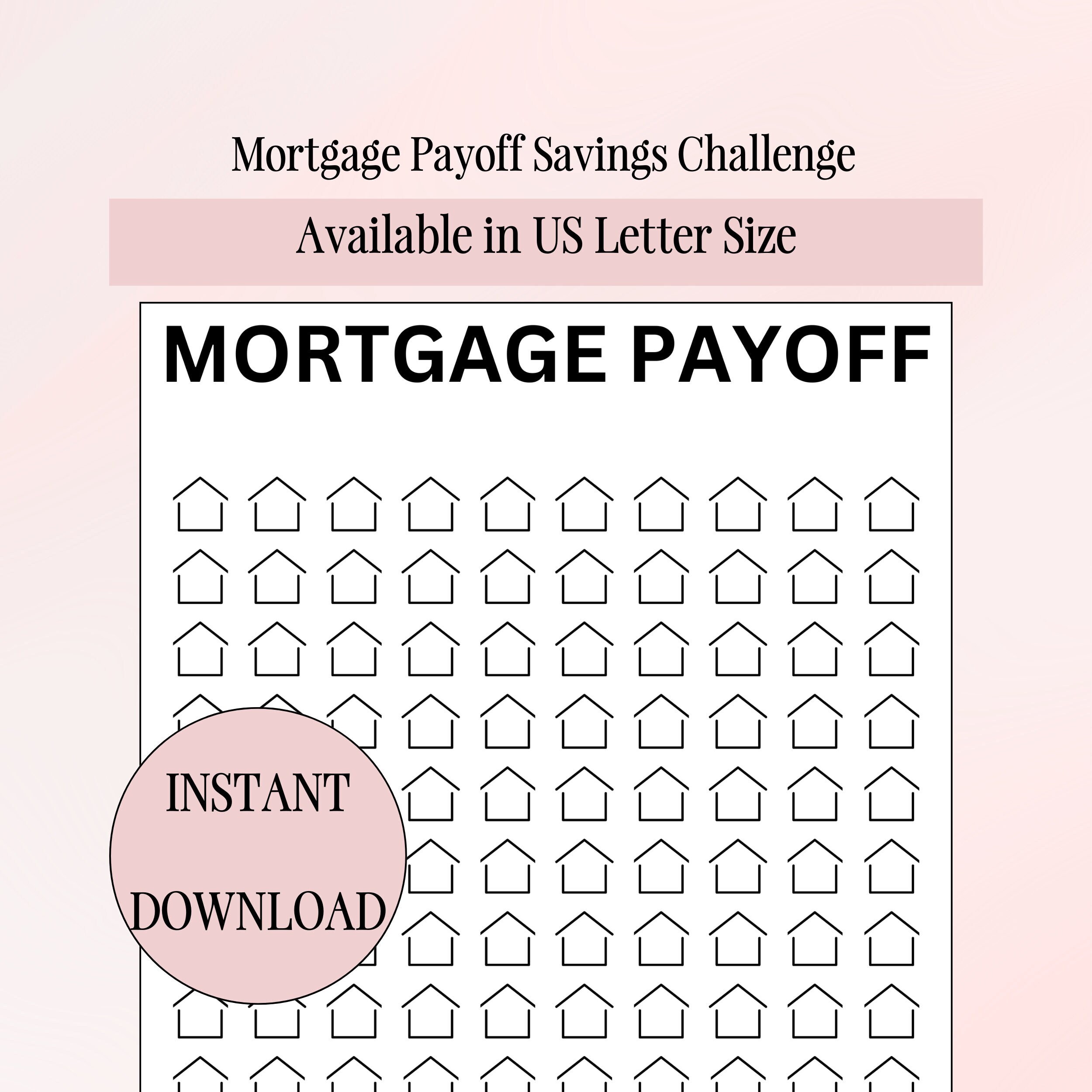 Mortgage Payoff Savings Challenge Mortgage Payoff Savings Challenge ...