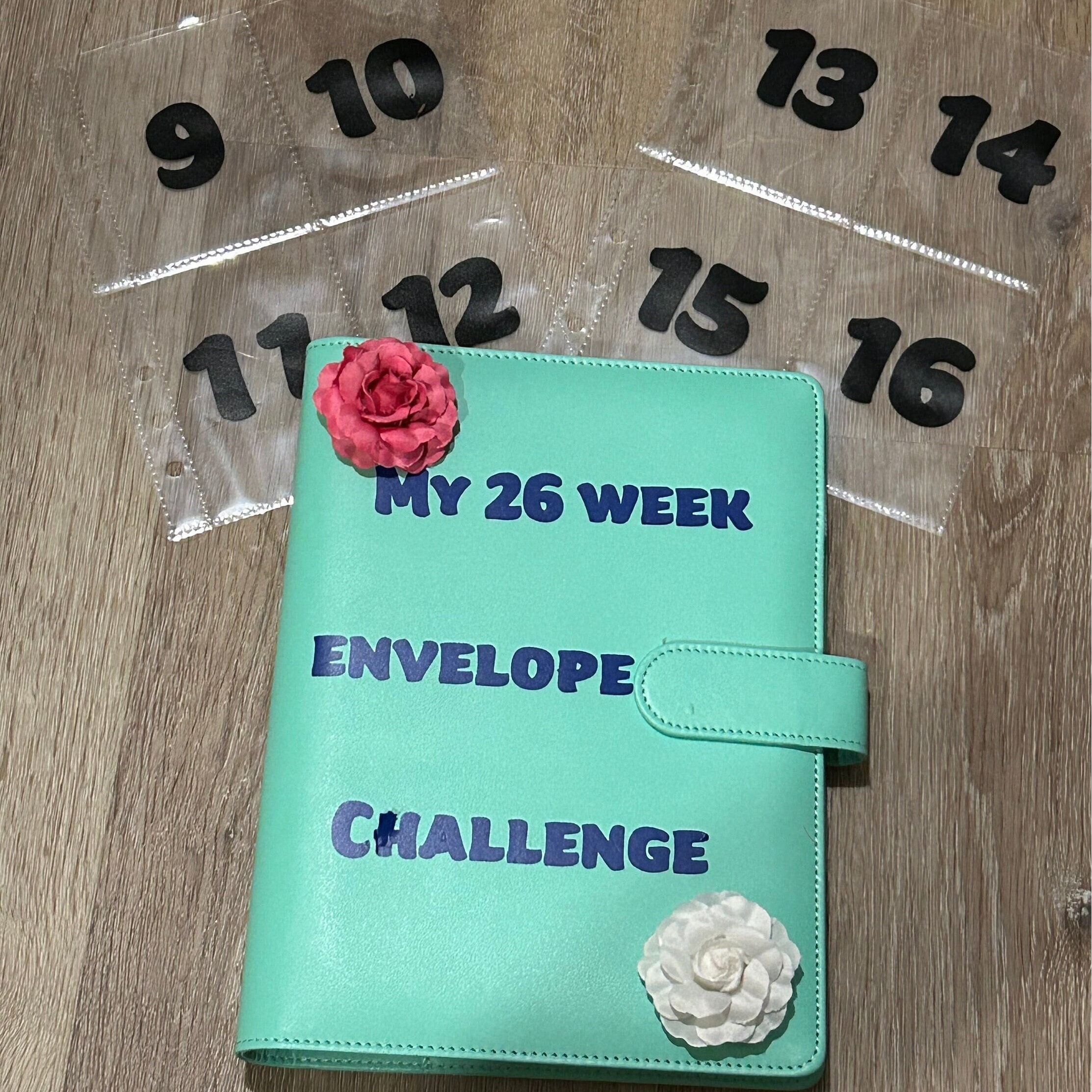 26 Week Envelope Challenge Budget Binder Finance Planner Expense ...