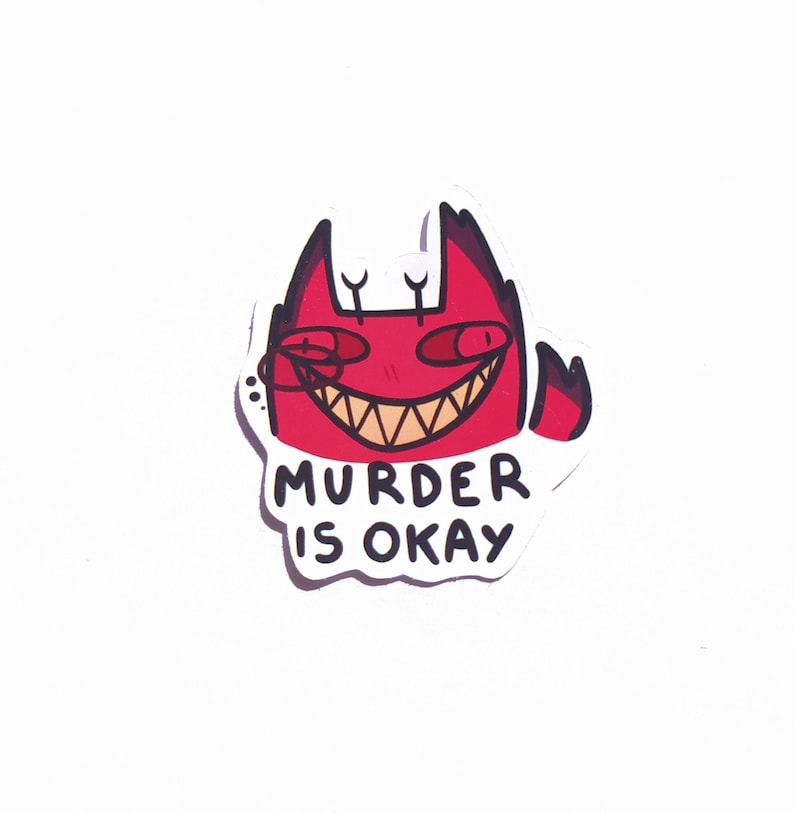 Cat Alastor Hazbin Hotel Meme - Etsy