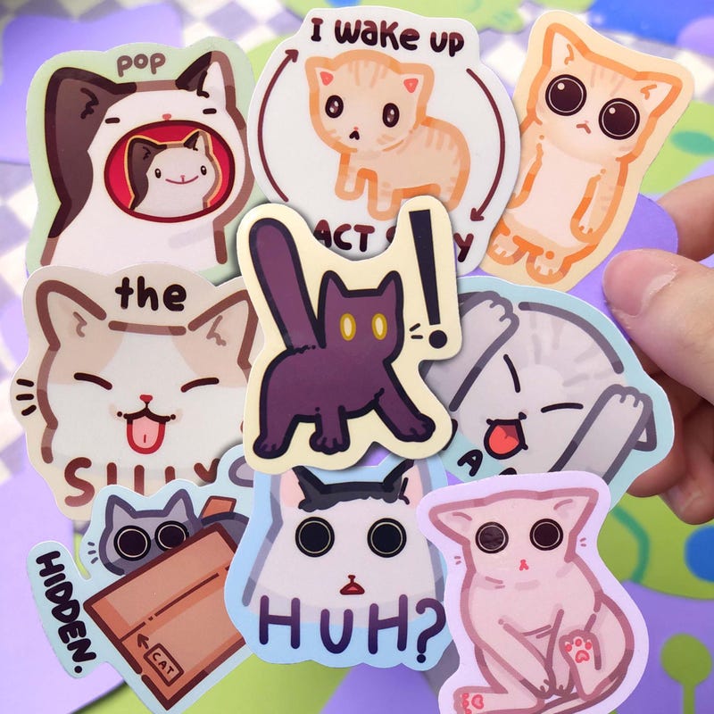 Tik Tok Meme Stickers - Etsy