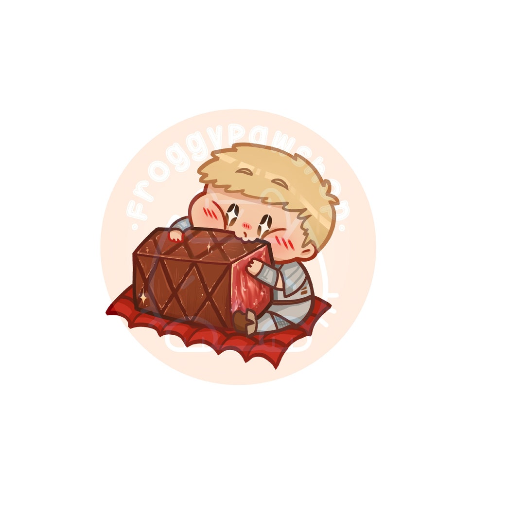 Dungeon Meshi Laios Chibi Sticker - Etsy