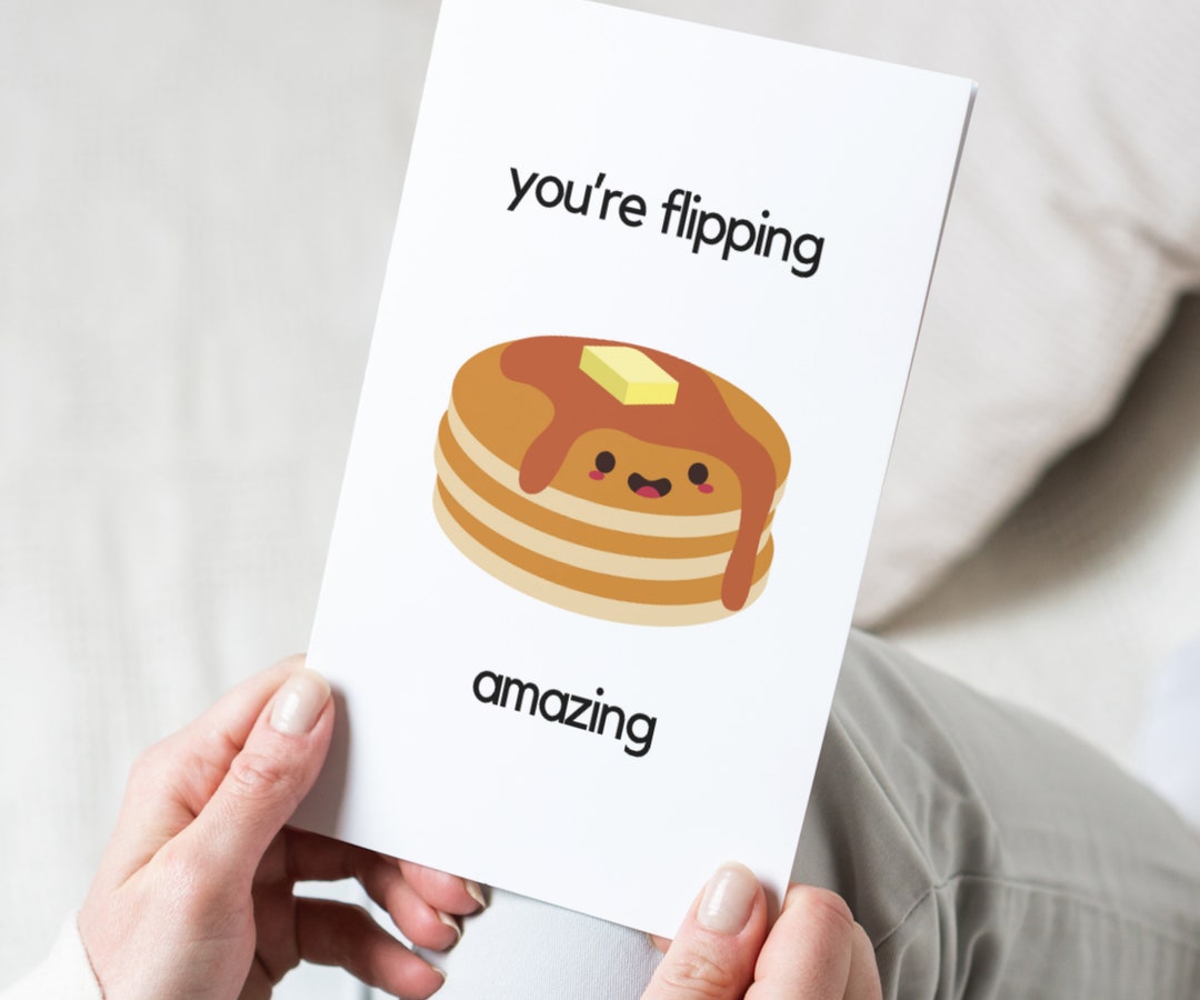 Pancake Celebration: Animated Printable Celebration Card You're ...