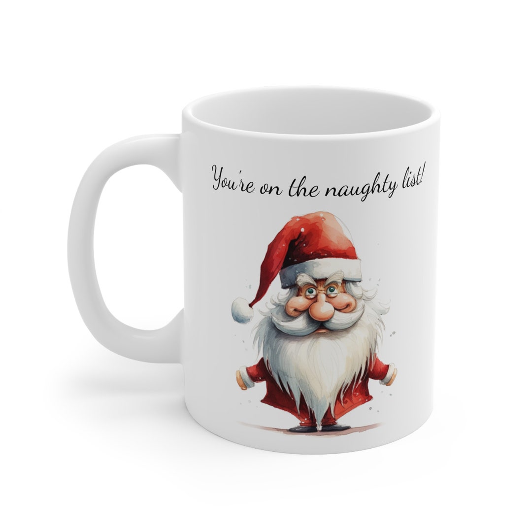 Christmas Funny Mugs, Christmas Mugs - Etsy