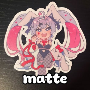 Rabbit Hole Hatsune Miku Vinyl Sticker - Etsy
