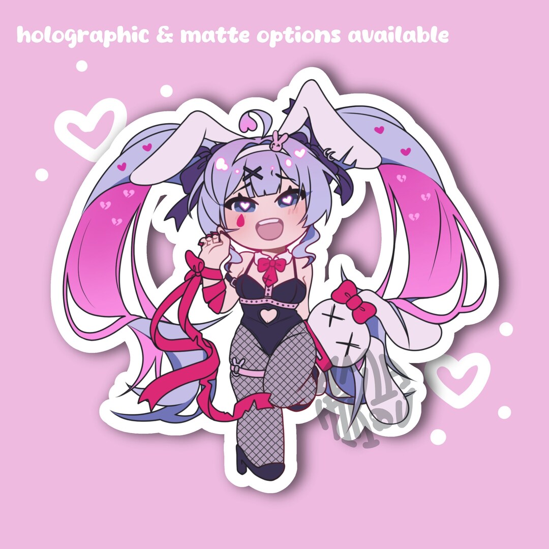 Rabbit Hole Hatsune Miku Vinyl Sticker - Etsy