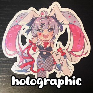 Rabbit Hole Hatsune Miku Vinyl Sticker - Etsy